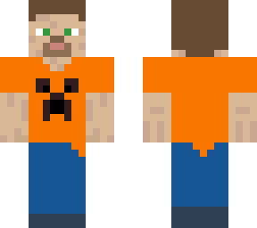 Orange Steve | Minecraft Skins
