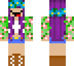Spring 2019 Derp Girl | Minecraft Skin