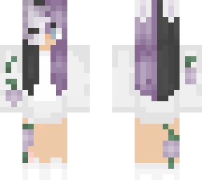 Half Mask Purple | Minecraft Skin
