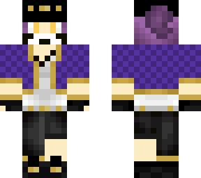KDA Akali genderbend | Minecraft Skin