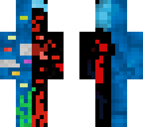 infected ocean steve | Minecraft Skin