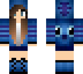 stitch girl | Minecraft Skin