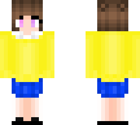 Watching my braids all come undone | Minecraft Skin