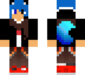 fox person | Minecraft Skin