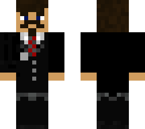 Pioneer Sheriff Goatee | Minecraft Skin