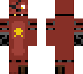 Rockstar Foxy | Minecraft Skin