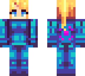 zero suit samus | Minecraft Skins