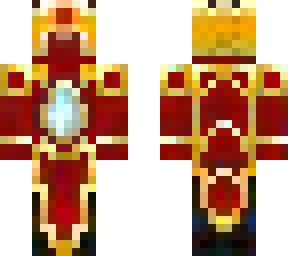 FIXED Epic Nether Mage | Minecraft Skin