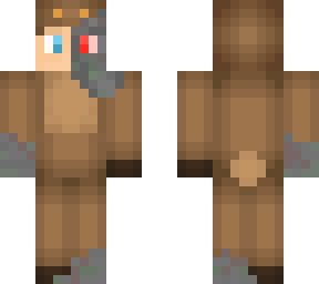 itsmoosecraft moosecraft cyborg moose youtuber onesie | Minecraft Skins