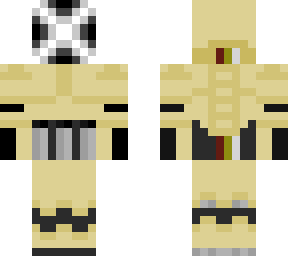 SCP 079 X face | Minecraft Skin