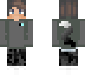 boy wolf ears wolf tail | Minecraft Skins