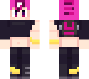 Agent 8 (Boy) Octo expansion | Minecraft Skin