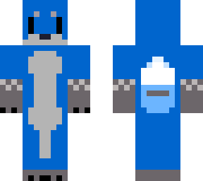 blue fox | Minecraft Skin