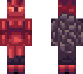 Brimstone Elemental from Calamity Mod | Minecraft Skin