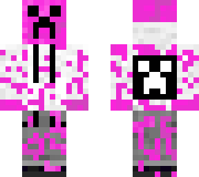 Pink Creeper | Minecraft Skins