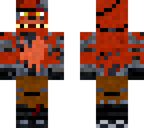 Withered Foxy | Minecraft Skin