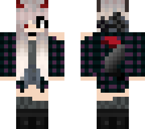 Demon wolf | Minecraft Skin
