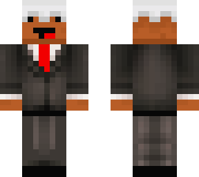 derpy birthday cake in a tux | Minecraft Skin
