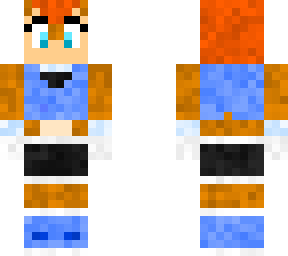 Sally Acorn Minecraft Skin