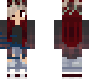 Maroon Indie | Minecraft Skin