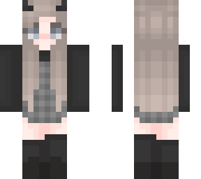 Black Dress | Minecraft Skin