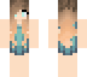 Melina in cute Blue bathing suit | Minecraft Skin