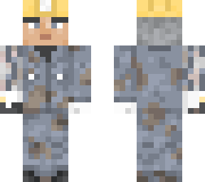 Miner, With Prosthetic Arm | Minecraft Skin