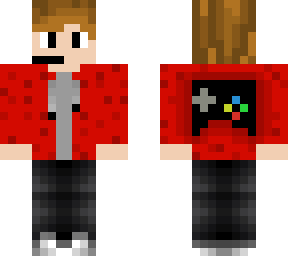 Red Gamer | Minecraft Skin