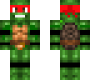 Ninja turtle Red | Minecraft Skin