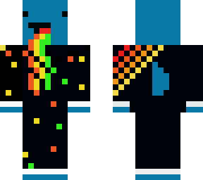 rainbow vomit | Minecraft Skins