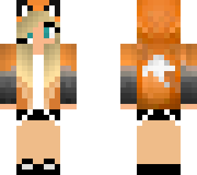 Girl Fox Gamer | Minecraft Skin