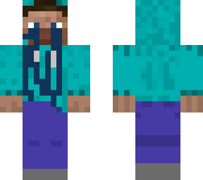 crying steve | Minecraft Skin