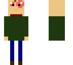 exe baldi | Minecraft Skin