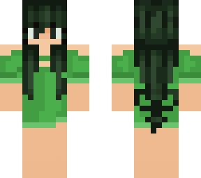 tsuyu asui | Minecraft Skin