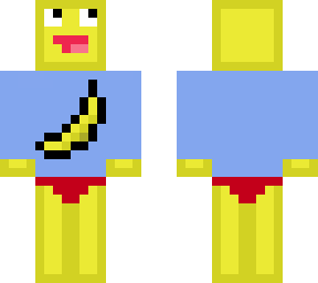 Banana man | Minecraft Skin