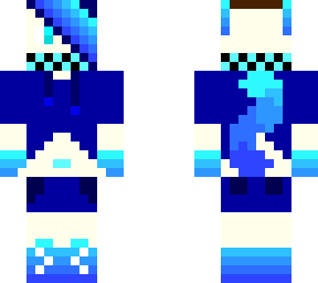Human Frost Wolf | Minecraft Skin