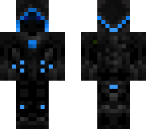Personal Blue Reaper Recolor | Minecraft Skin