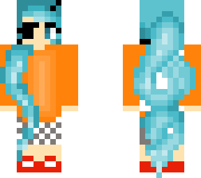 eyepatch girl | Minecraft Skin