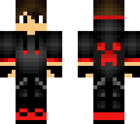 RED HOODIE | Minecraft Skin