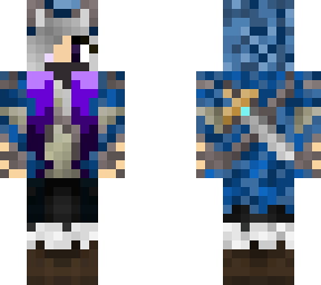 Wolf loner w/ mask | Minecraft Skin