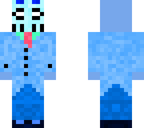 blue suit demon | Minecraft Skins