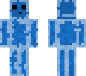 Blue slime | Minecraft Skin