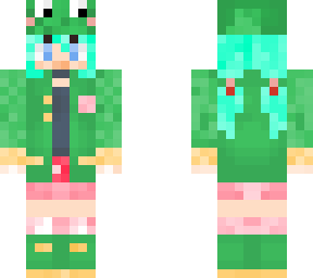 Frog Girl | Minecraft Skins