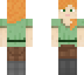 Backward Alex | Minecraft Skin