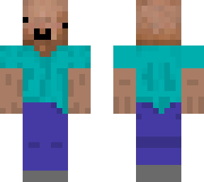 Edited Bald Steve | Minecraft Skin