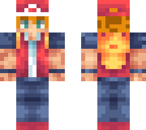Ginger Pokemon Trainer | Minecraft Skin