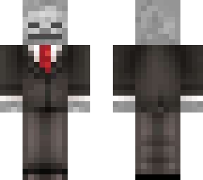 Skeleton in Tuxedo | Minecraft Skin