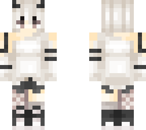White demon | Minecraft Skin