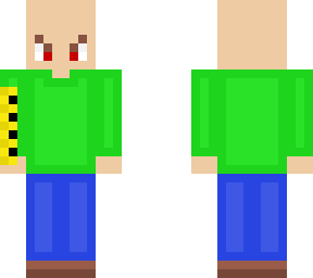 Angry Baldi | Minecraft Skin