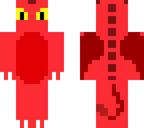 Fire dragon | Minecraft Skin